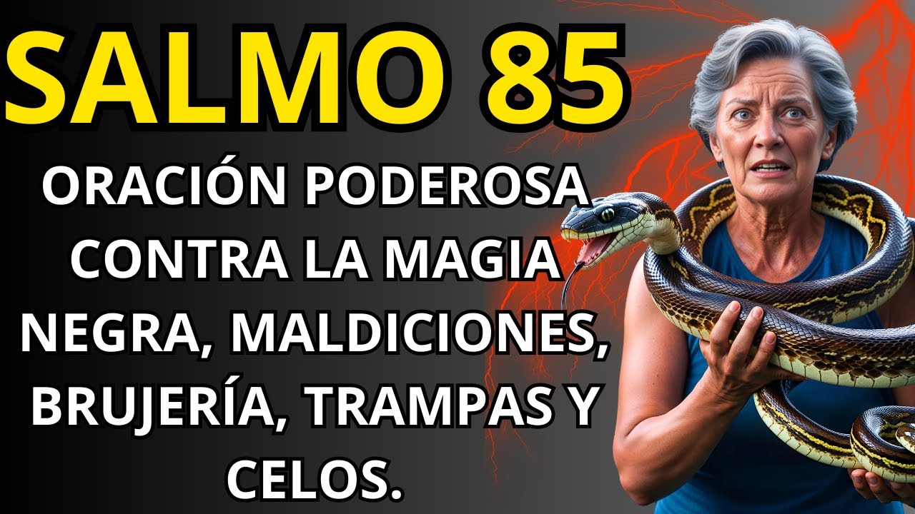SALMO 85: ORACIÓN PODEROSA CONTRA LA MAGIA NEGRA, MALDICIONES, BRUJERÍA ...