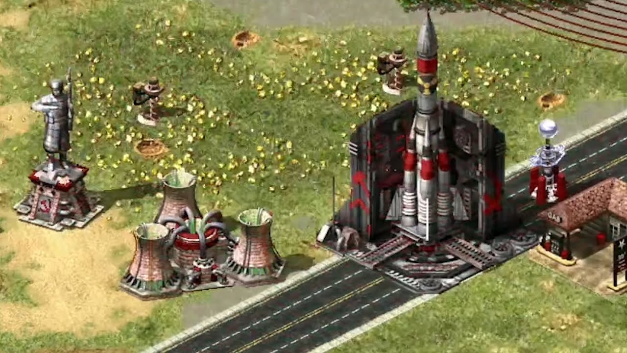 Nuclear Missile Silo gets bigger！ -Red Alert2 - YouTube