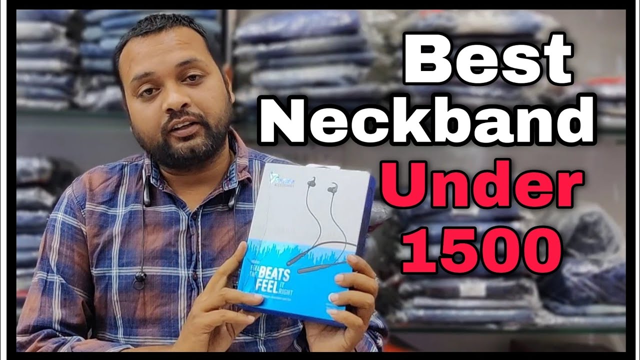 Neckband Syska HE-4500💥 Best Neckband under 1500... - YouTube