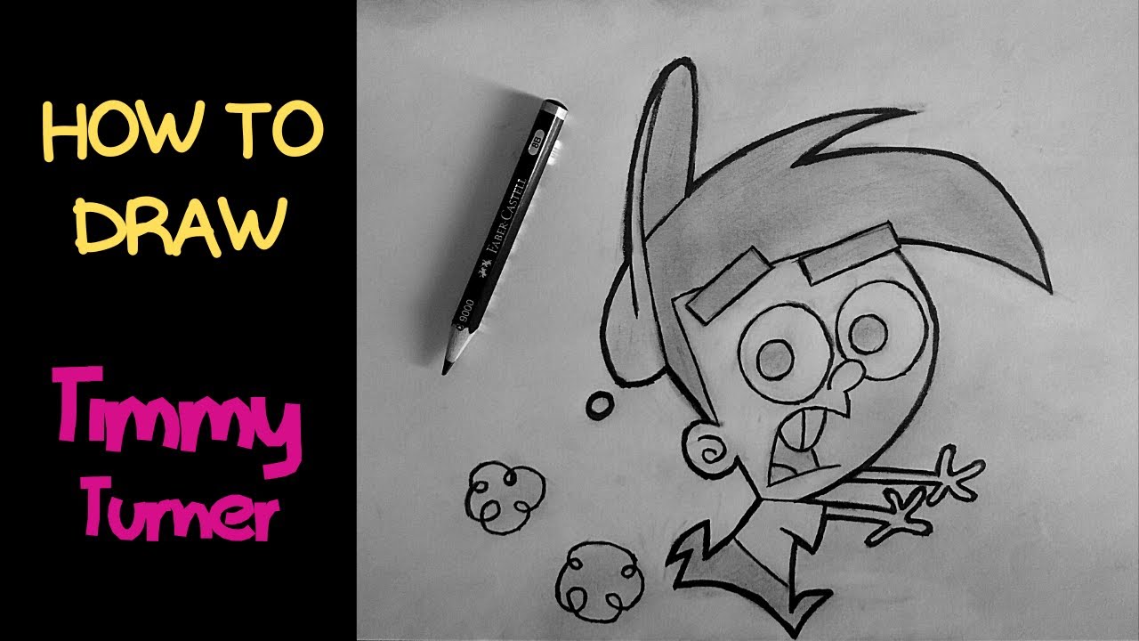 How To Draw Timmy Turner | speed drawing - YouTube