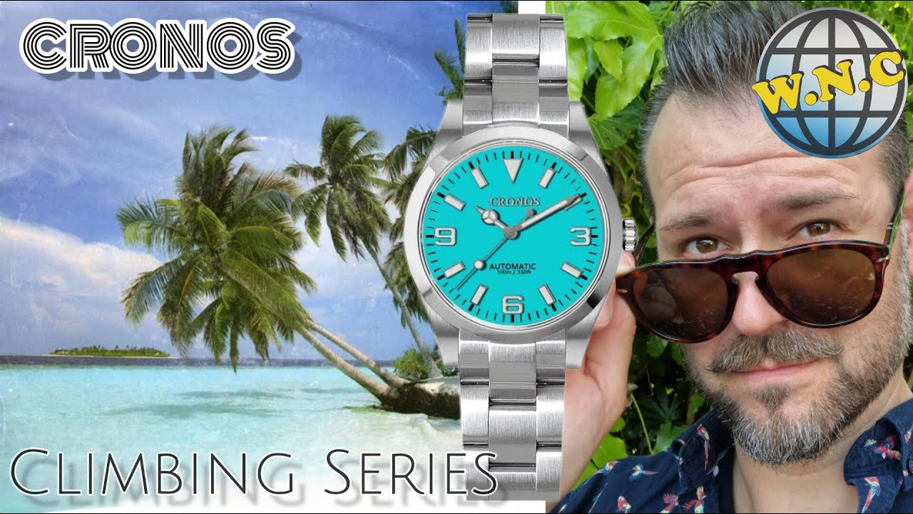 Is the Cronos L6019 36mm explorer homage 'Climbing Series' in Tiffany ...