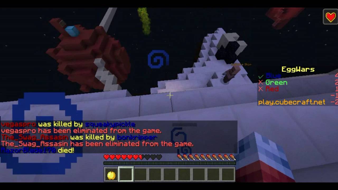 Hacker With Critics and Kill Aura - Minecraft Eggwars - YouTube