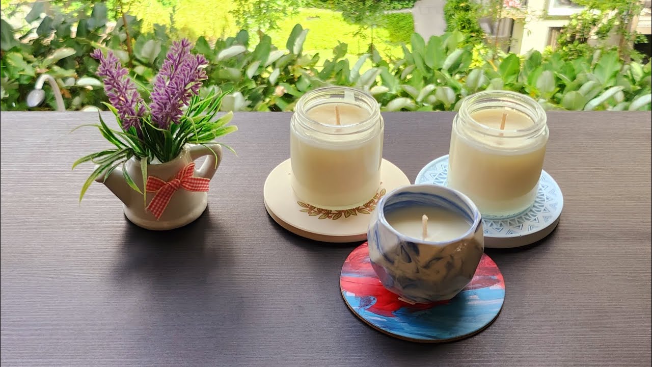 Weekend vibes (candles making) - YouTube