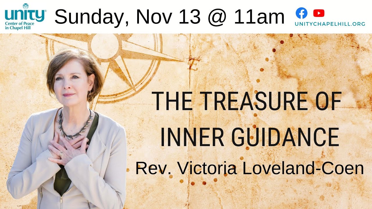 The Treasure of Inner Guidance with Rev. Victoria Loveland-Coen - YouTube