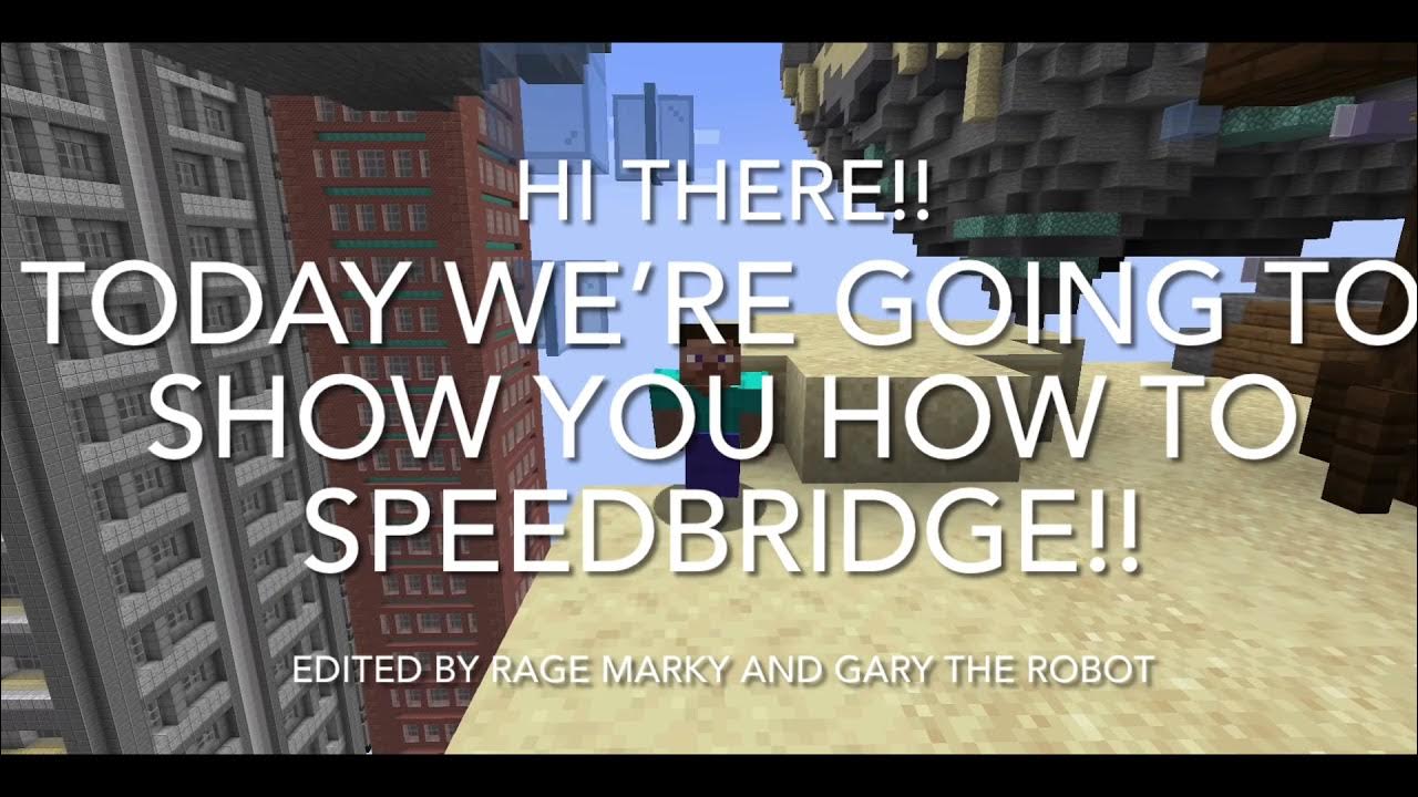 Learn to Speed Bridge in Less Than 3 Minutes | Minecraft Java Tips and ...