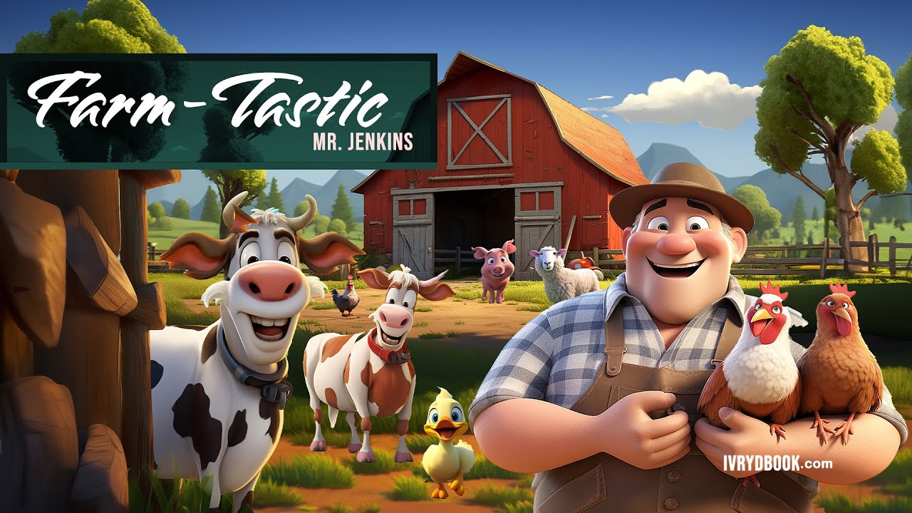 Relaxing Animal Story For Kids| Farm-Tastic!| Ivrydbook - YouTube