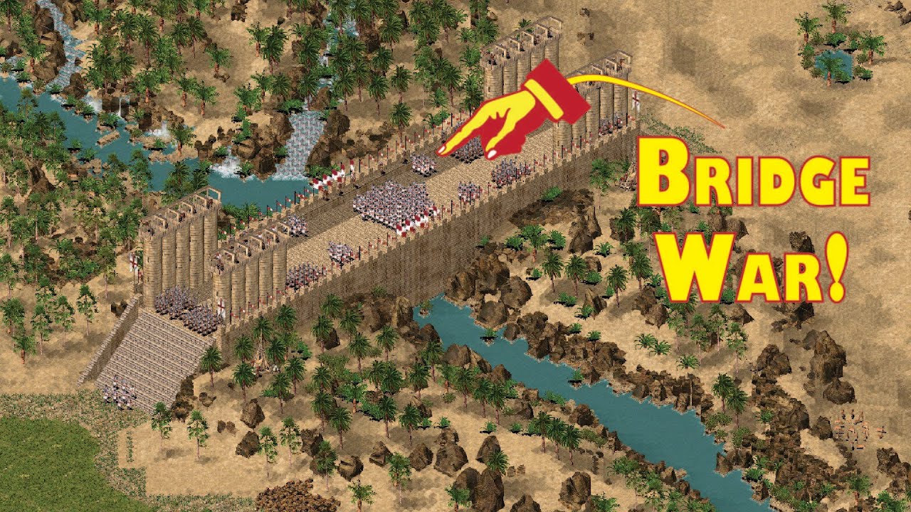 Defend ⚔️ the great BRIDGE 🌉 | Stronghold Crusader - YouTube