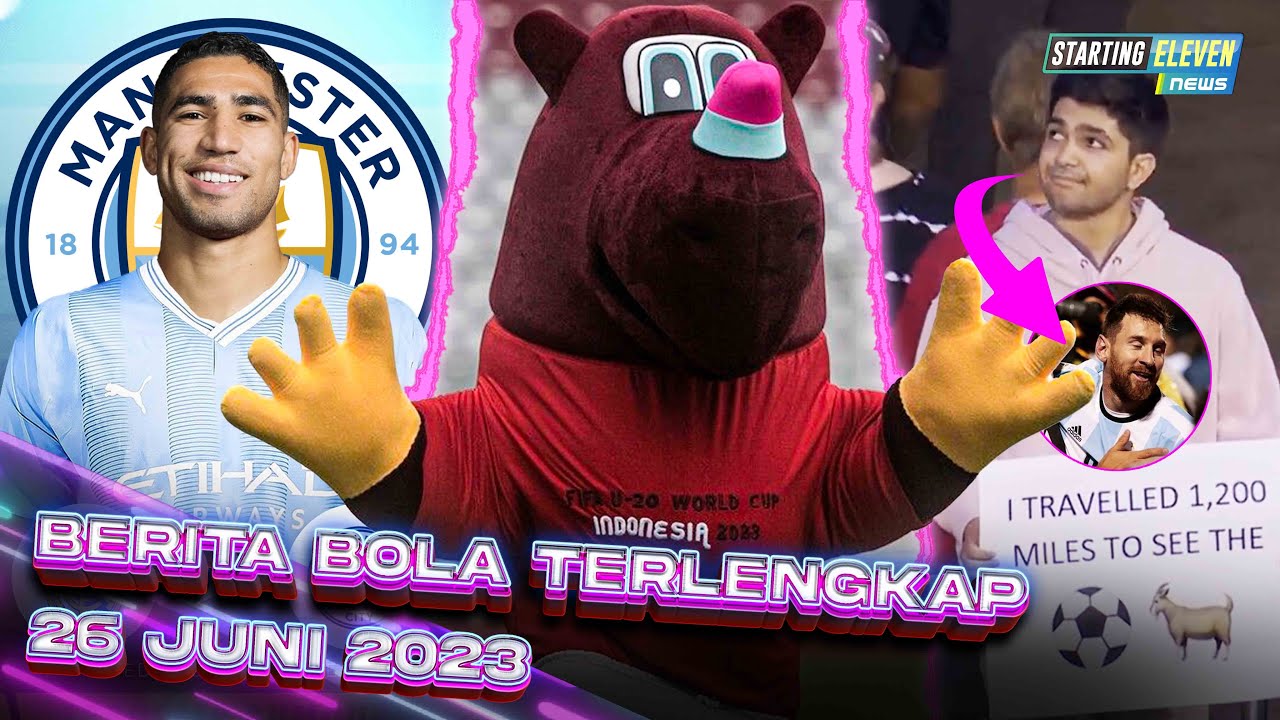 NGERI! City Rekrut Hakimi 😱 LAGI! Messi Kecewakan Para Fans 😱 Bacuya ...