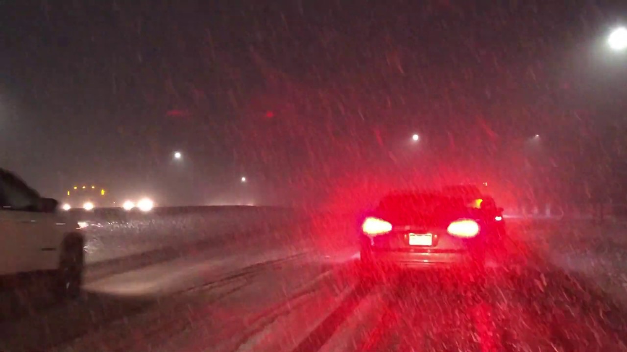 BIG-TIME UPSLOPE SNOW in Evergreen, CO! - YouTube