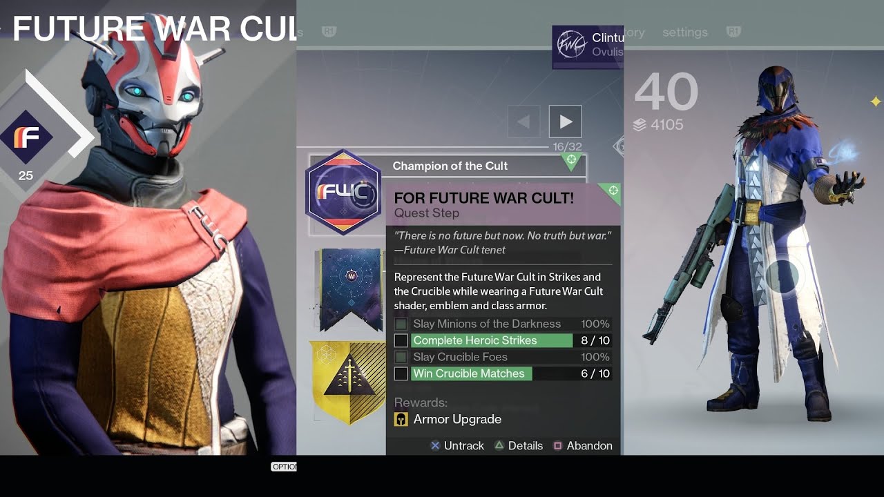 FWC Faction Quest Grind Part 1 | Destiny The Taken King - YouTube