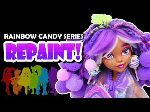 Rainbow Candy Series 🍭 PURPLE - Periwinkle Doll