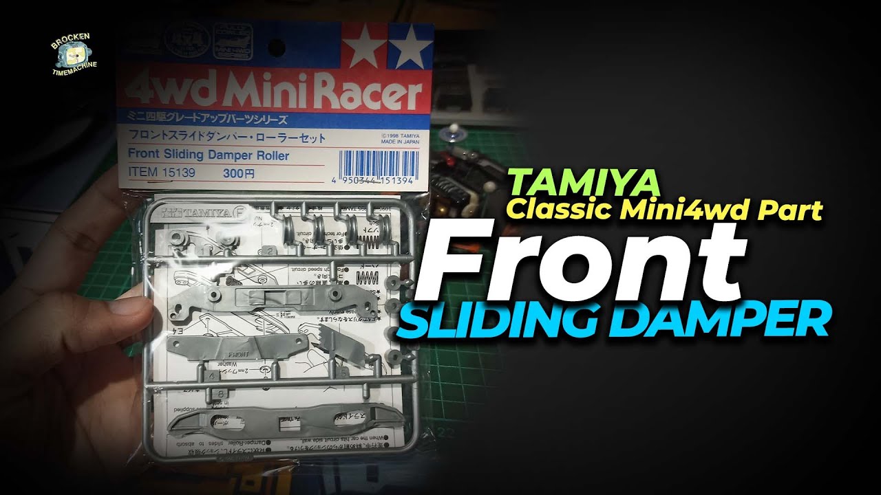 Mini4wd classic part 15139 front sliding damper roller brand TAMIYA ...