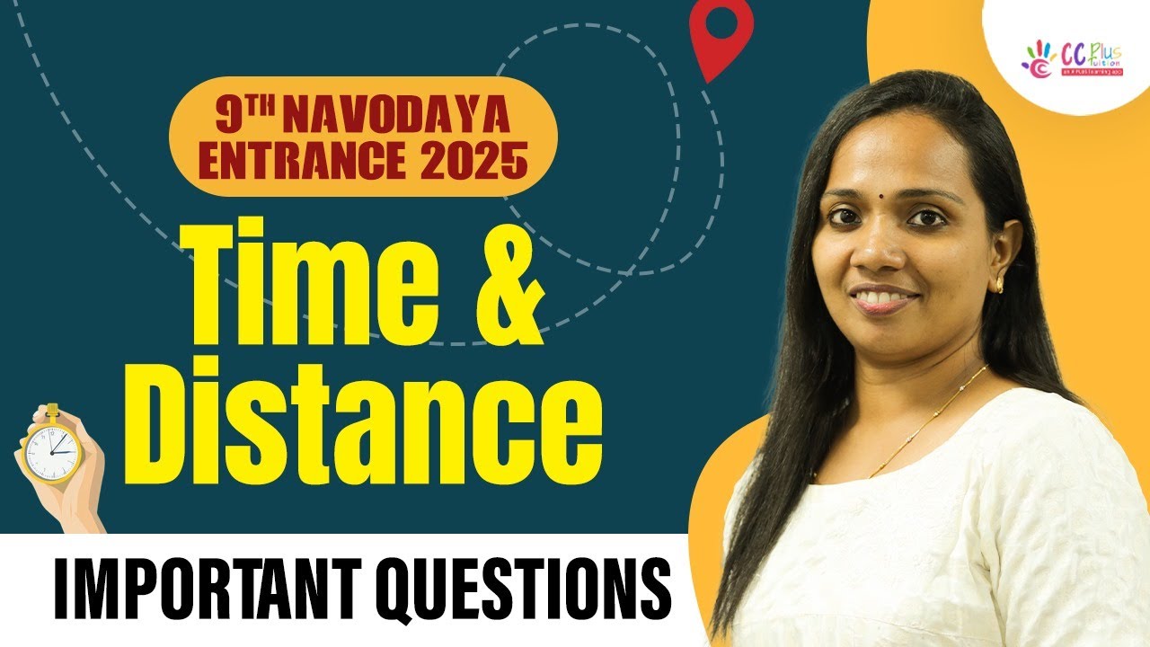9th Navoda Entrance 2025 | Maths | Time & Distance | Train Related ...