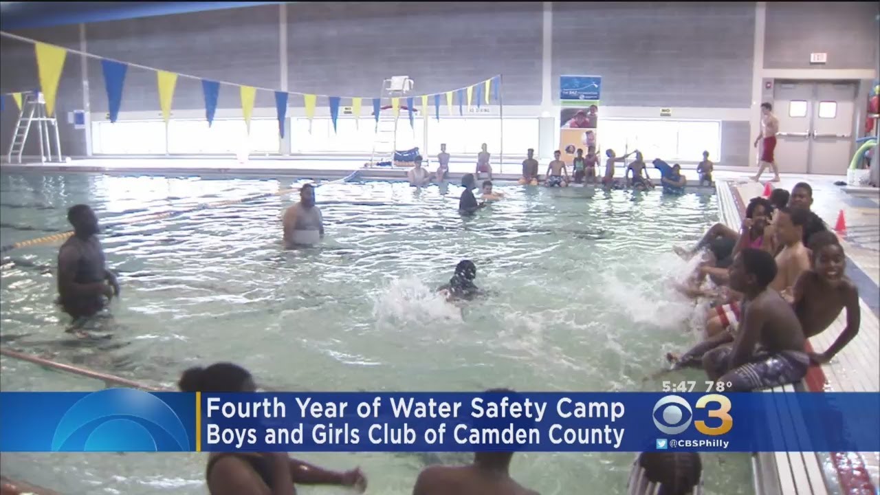 Water Safety Camp In Camden County - YouTube