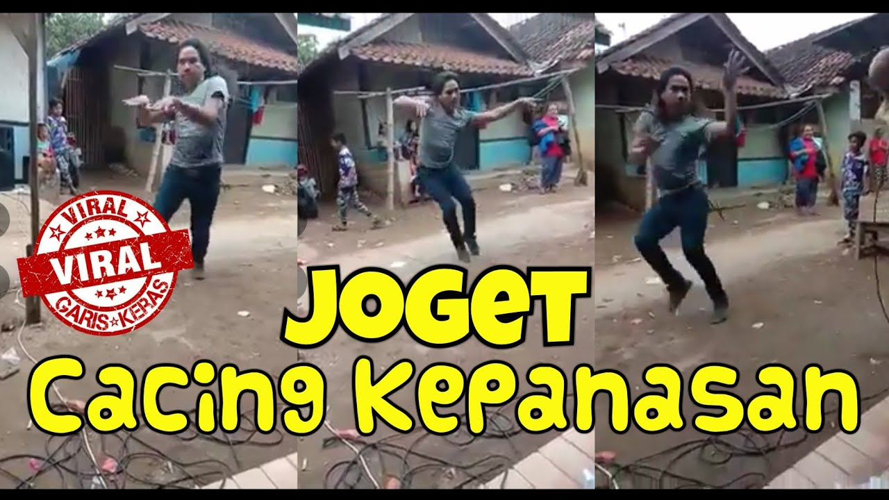 Viral Joget Cacing Kepanasan - YouTube