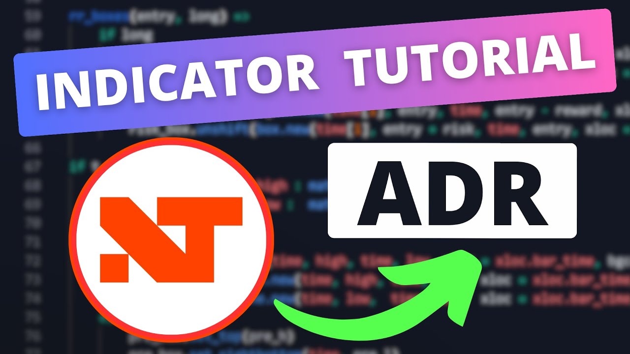 Master Ninjascript Build An Adr Indicator For Ninjatrader 8 Beginner Tutorial Youtube