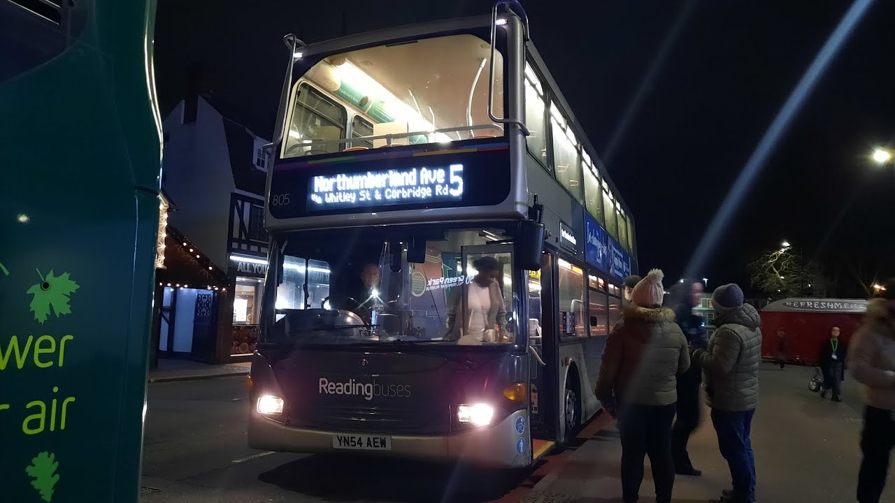Reading Buses Scania N94UD OmniDekka 805 (YN54AEW) On Route 5 To ...