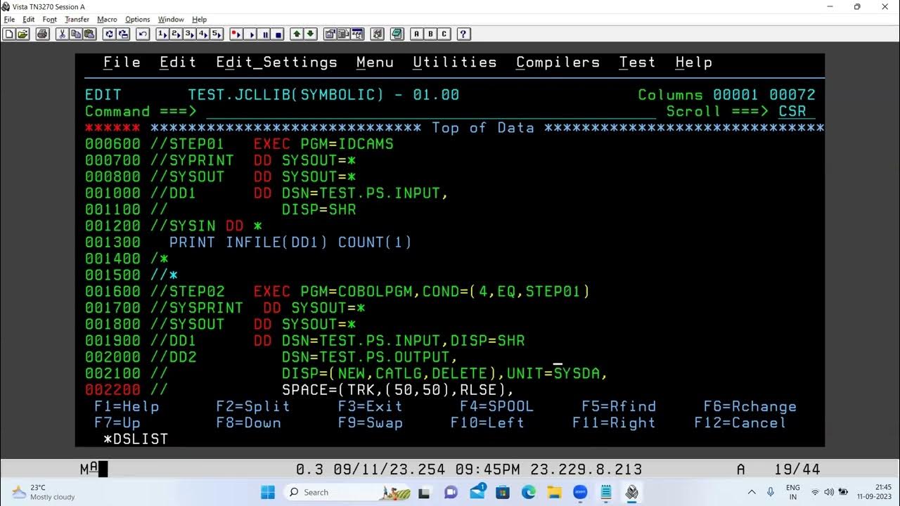 Real time use of Symbolic parameter | All About mainframes - YouTube