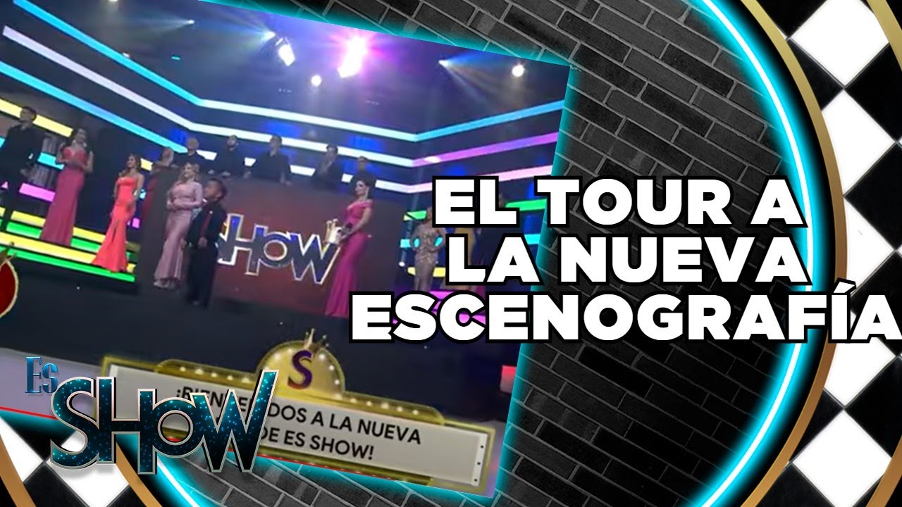 Chavana hace el tour al nuevo escenario 360 | Es Show - YouTube