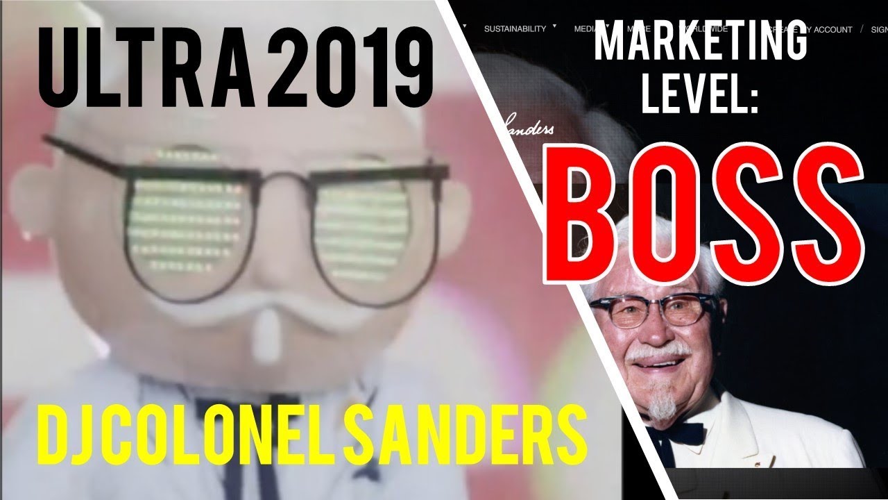 KFC Ultra 2019 DJ Colonel Sanders - YouTube