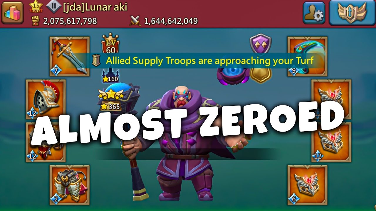 Lords Mobile - OUR MEMBER ALMOST ZEROED - HOW TO DEFEND YOUR GUILD MATE ...