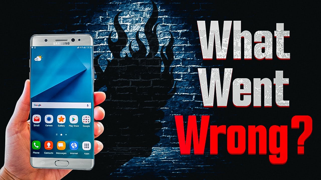 The Phone that Burned its Brand: Samsung's Exploding Phones - YouTube