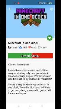 how to play one block in Minecraft pocket edition. - YouTube