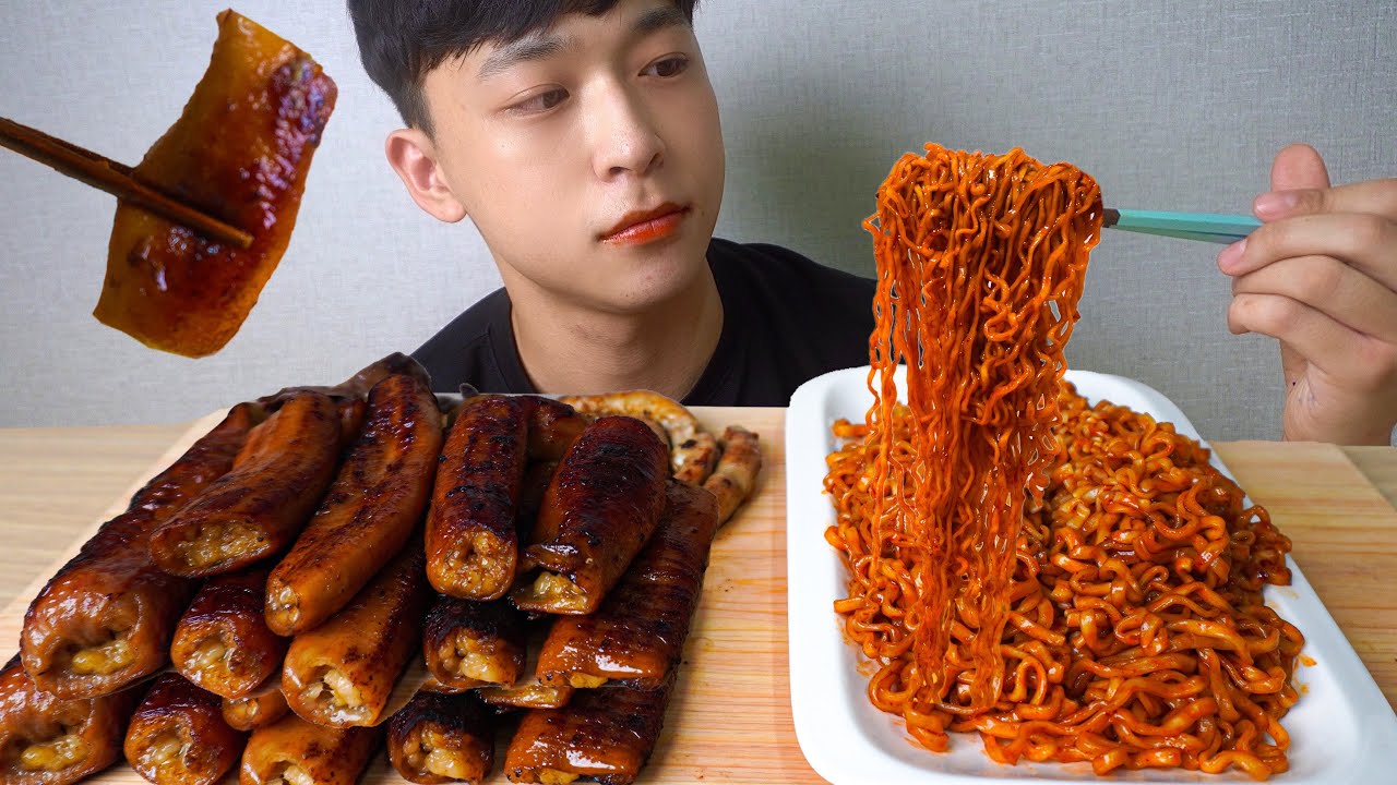 겉바속촉! 곱창 통 대창 염통 3종세트 먹방 | Crunchy Beef Intestines Daechang Korean ...