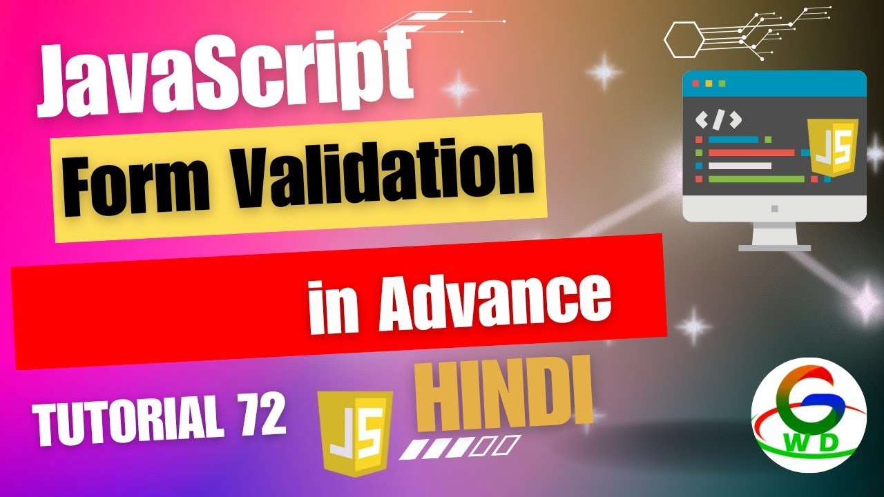 JavaScript Form Validation in Advance || Guri Web Developer || JavaScript Tutorial in Hindi 2024 ...