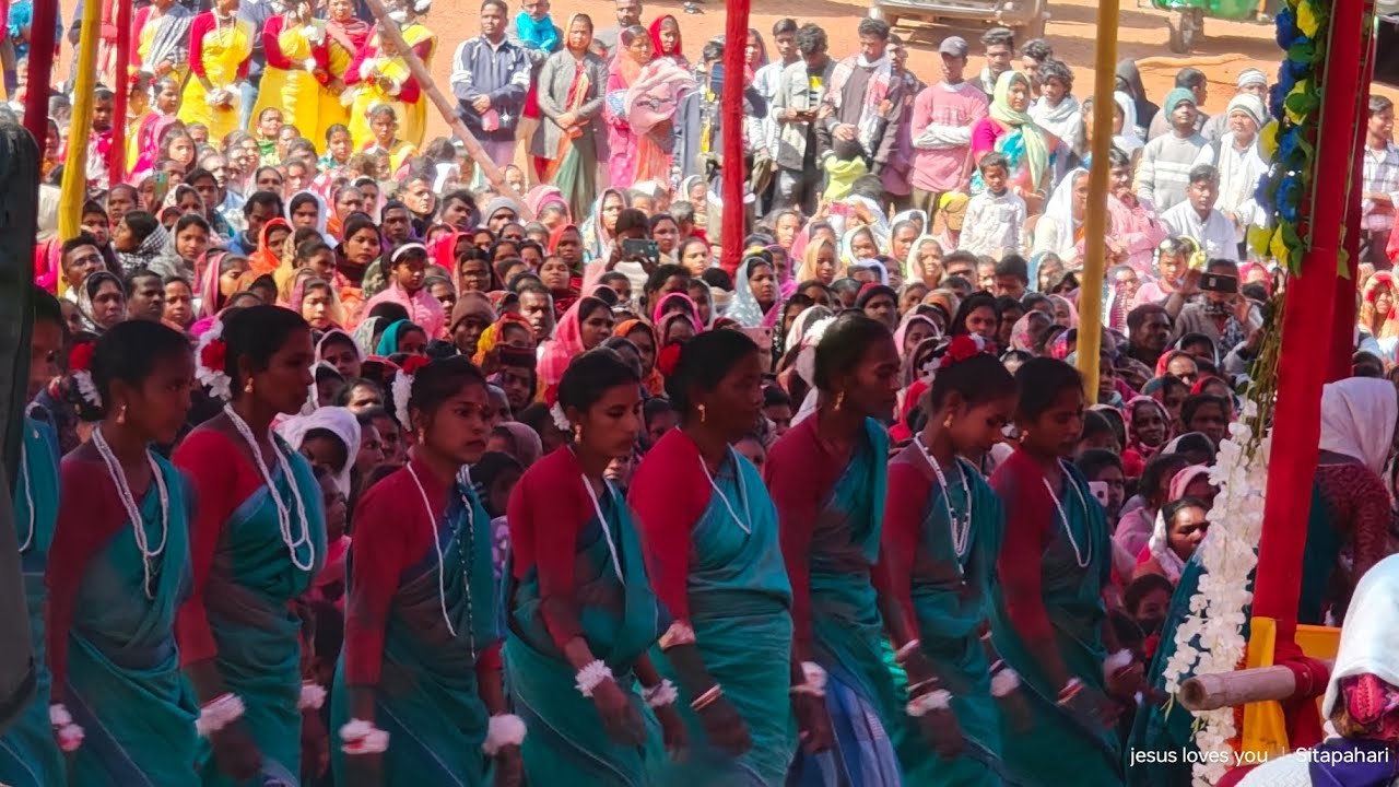 बाईबल जुलूस हेल मेल पोरोब मरियम पहाड़ बरहरवा 2024 #barharwa #sahebganj ...