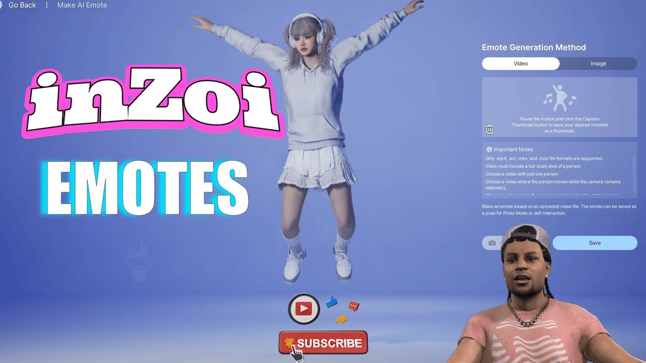 Create Custom Animations & Import Them into the New inZoi Game as ...