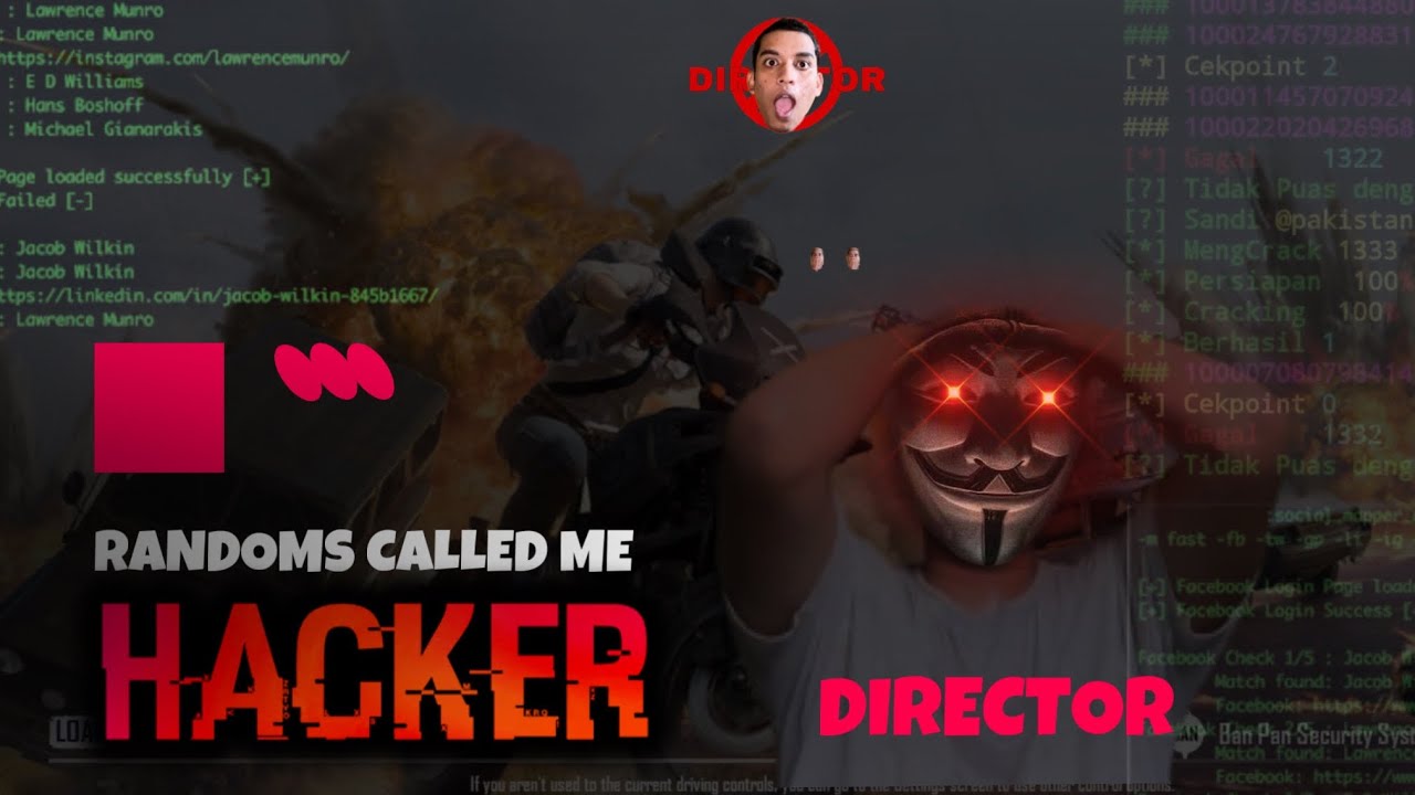 Randoms Called Me Hacker | Funny kidnapping in BGMI😂 : DIRECTOR - YouTube