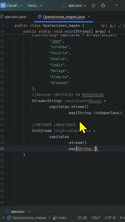 Como Hacer Operaciones Mapeo Streams en java #backend #java #clips #developer #programming # ...