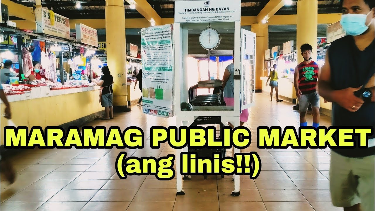 MARAMAG PUBLIC MARKET, SOBRANG LINIS! - YouTube