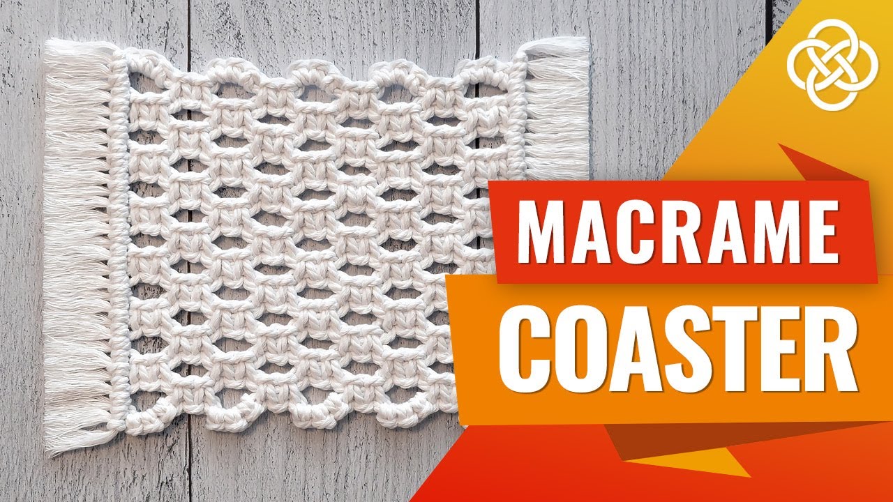 DIY Macrame Coaster | DIY Macrame | Macrame Coaster Tutorial - YouTube