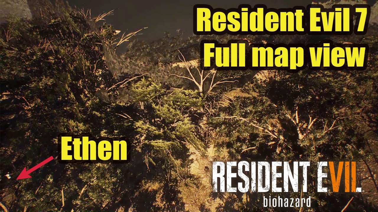 The Shocking Difference Between Resident Evil 6 and 7 Maps | #re7 - YouTube