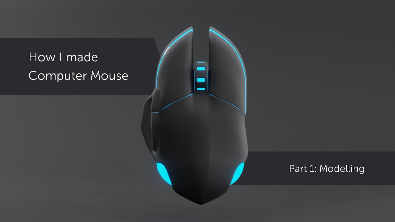 How I made Computer Mouse in Blender 2.9. Part 1: Modelling. - YouTube