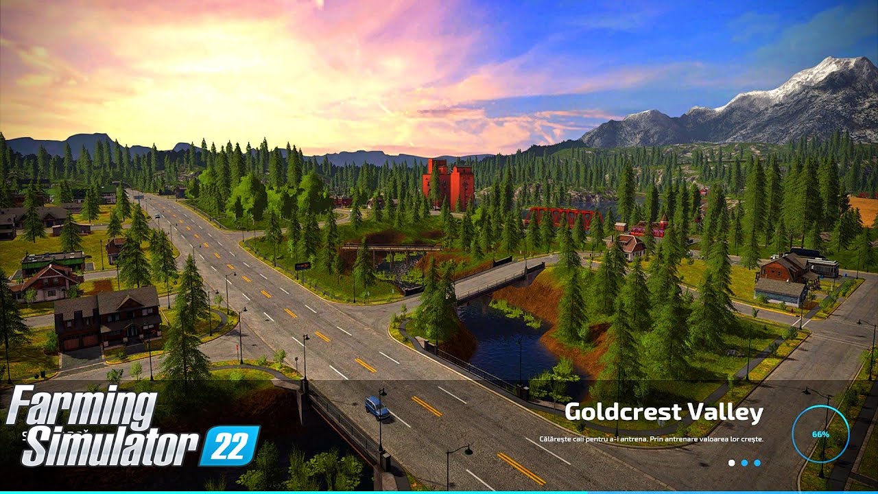 👉New MAP Goldcrest Valley v1.1.1 FS22\ GAMEPLAY - YouTube