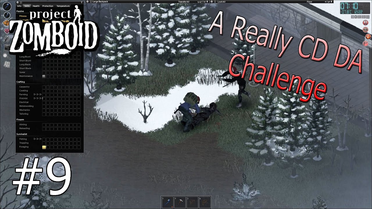 Let's Play Project Zomboid - A Really CD DA Challenge: Part 9 Spears ...