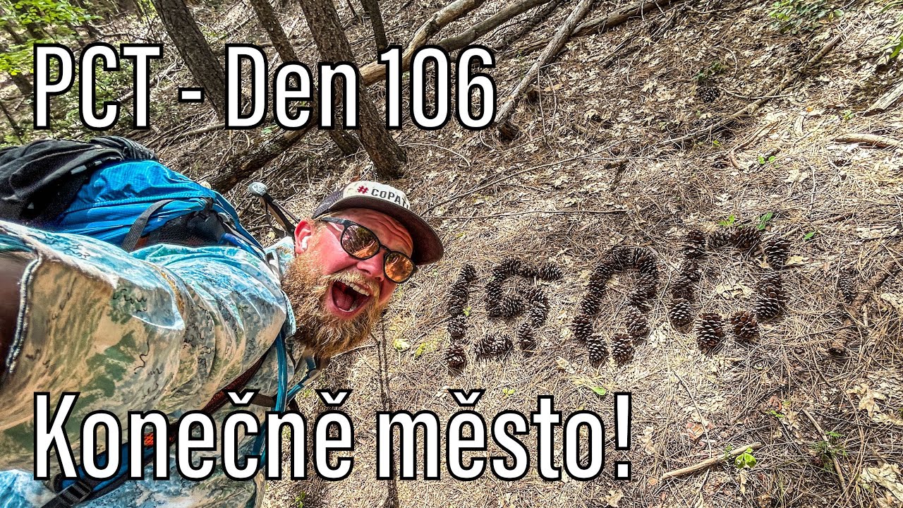 PCT 2023 | Den 106 - Mount Shasta--zpět v civilizaci | Day 106 - Mount ...