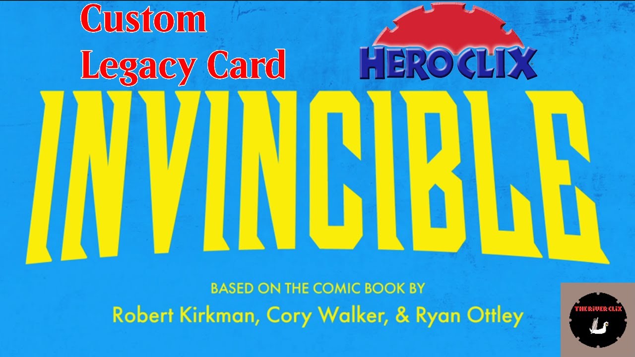 Heroclix Custom - Legacy Invincible! - YouTube