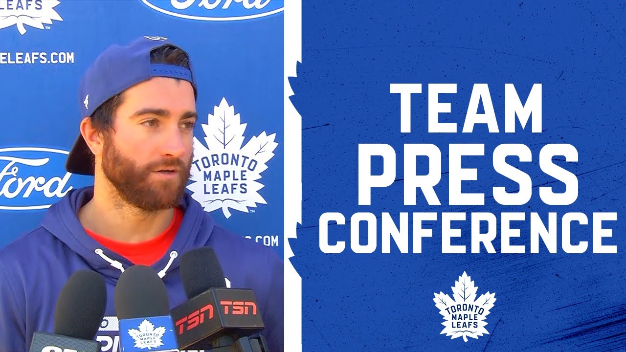 Maple Leafs Media Availability Group 2 | Pregame vs Ottawa Senators ...