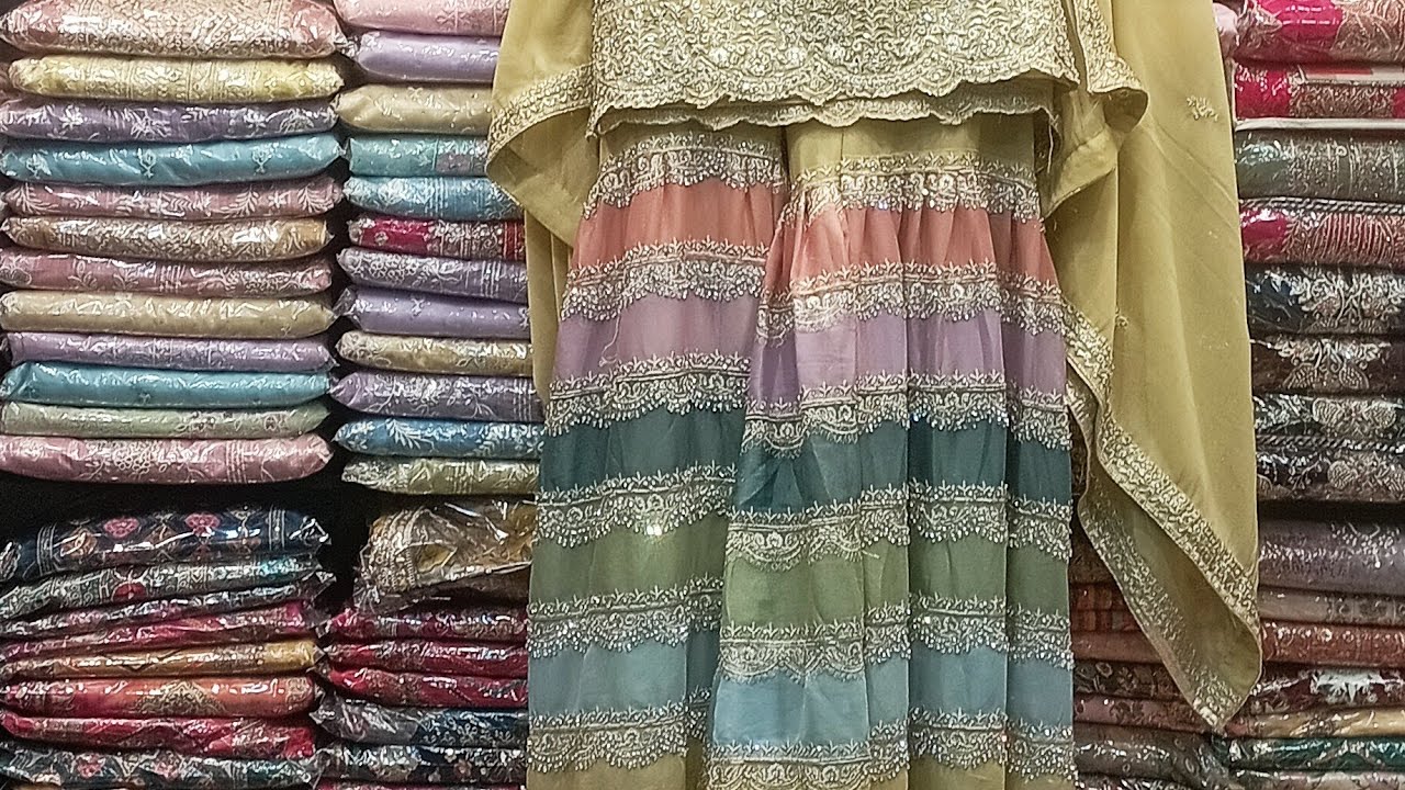 women's special 🧕 || zari work || farok pent with orgenza dupatta suit ...