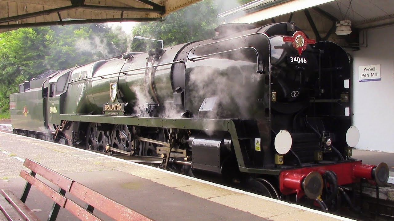 MAINLINE STEAM: BRISTOL, BATH & YEOVIL – JUNE 2019 - YouTube