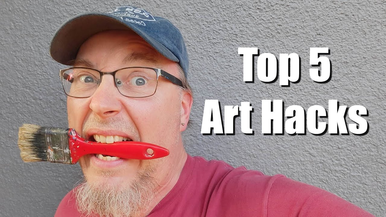 Top 5 Art Hacks you need to know now! - YouTube
