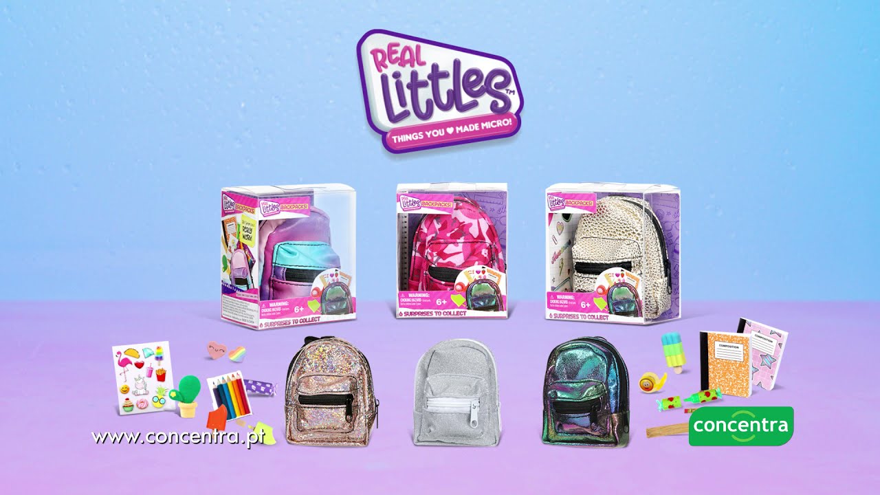 Real Littles - Mini Mochilas - YouTube