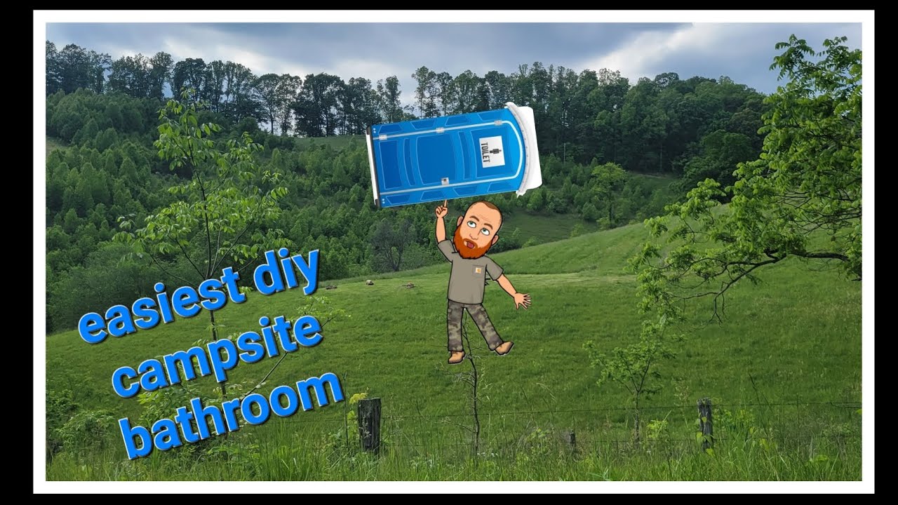 purchasing a porta jon and setting it up for campers. easiest diy ...