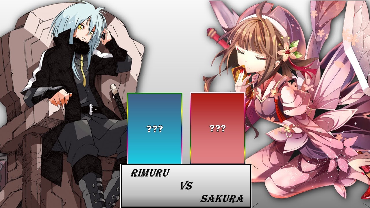 Rimuru VS Sakura Power Level - YouTube