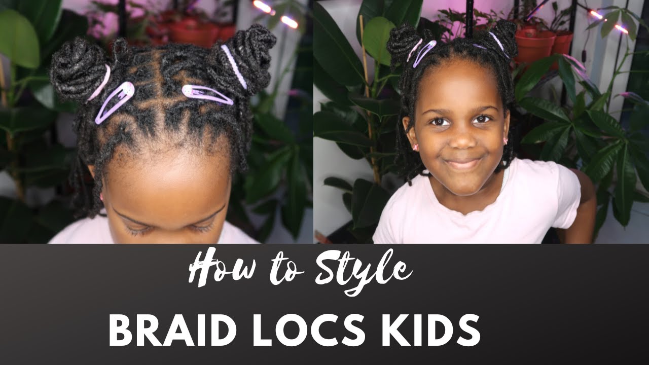 HOW TO START LOCS WITH BRAIDS | BRAID LOC HAIRSTYLES FOR KIDS # ...