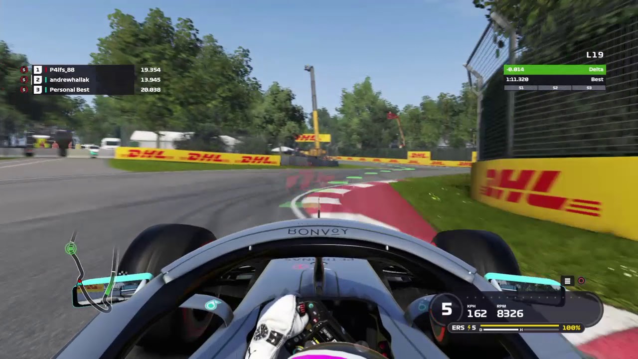 F1® Controller lap time - YouTube